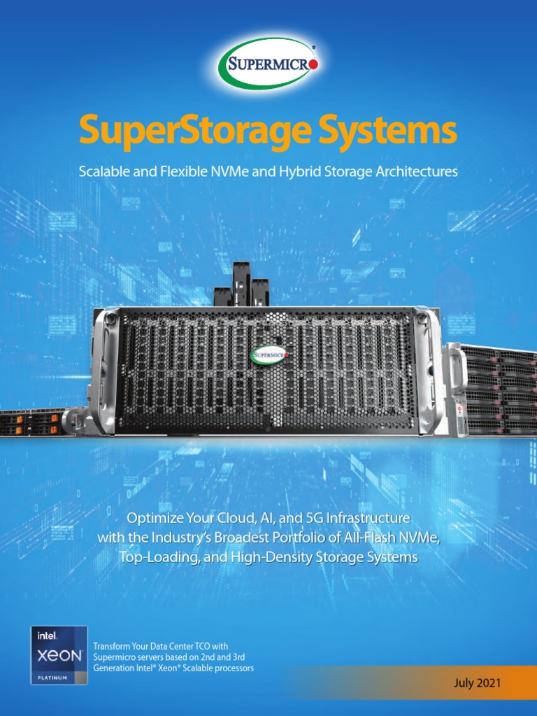 Brochure Storage Systems | PDF | Solid State Drive | Cloud Computing