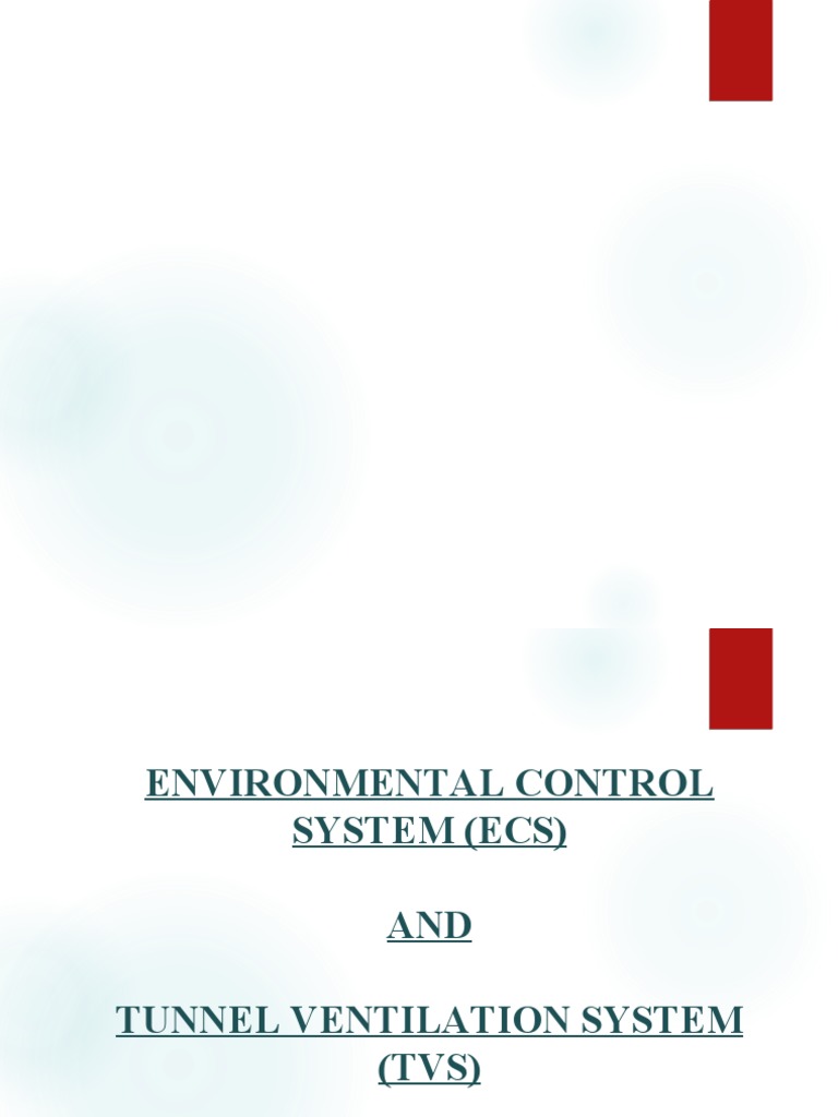 ECS and TVS in Metro Systems | PDF | Air Conditioning | Physical Quantities