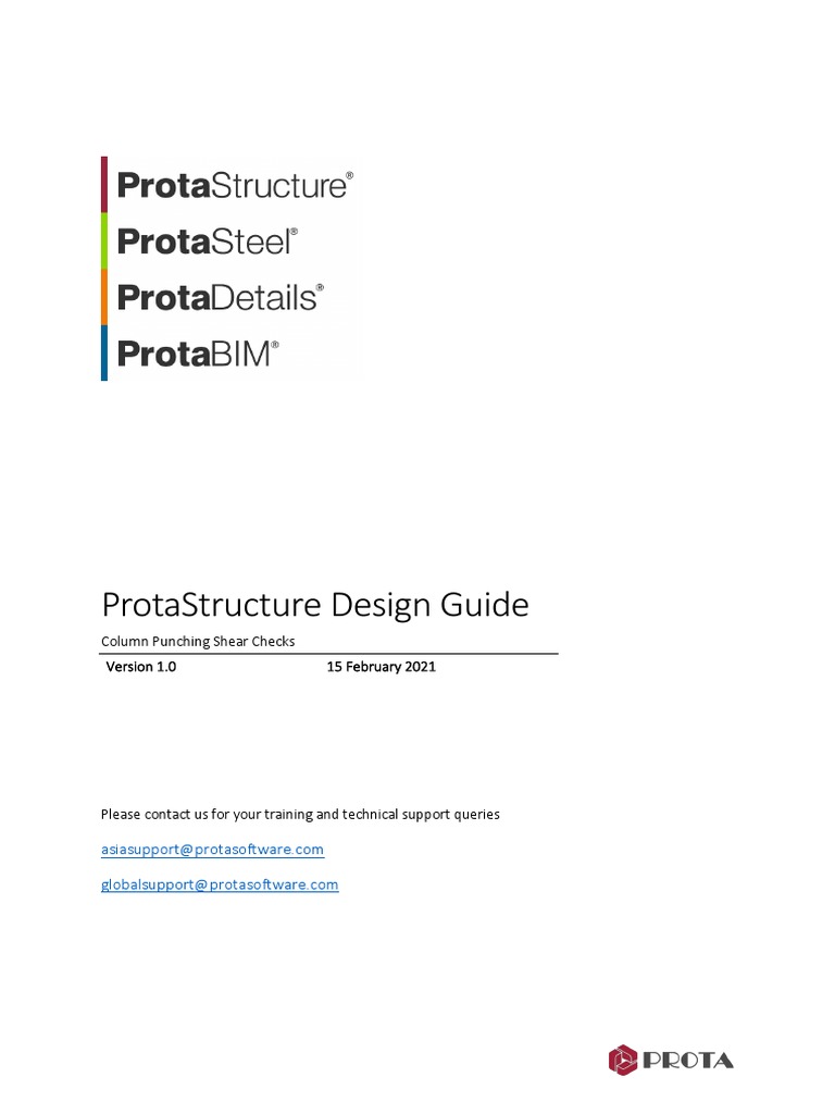 Column Punching Shear Check | PDF | Bending | Column