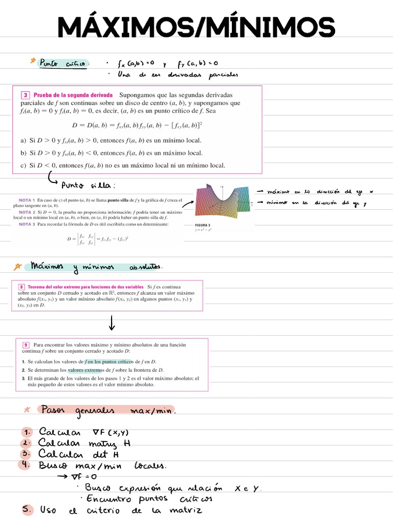 Mega Resumen I3 | PDF | Física Matemática | Cálculo