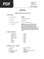 Agrigrow Ca B ZN - Ficha Técnica | PDF | Toxicidad | Calcio