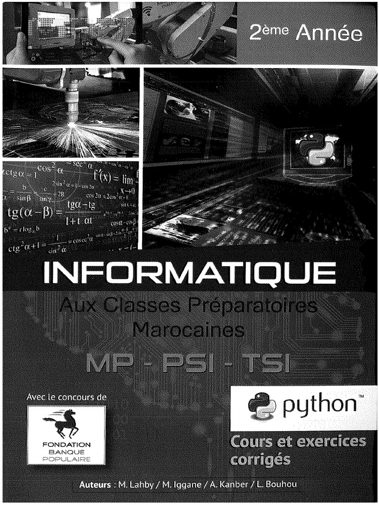 Informatique Aux CPGE Marocaines MP - PSI - TSI | PDF
