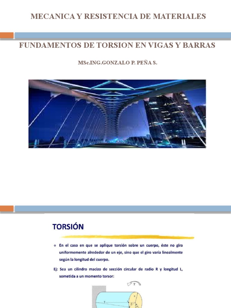 Fundamentos de Torsion | PDF