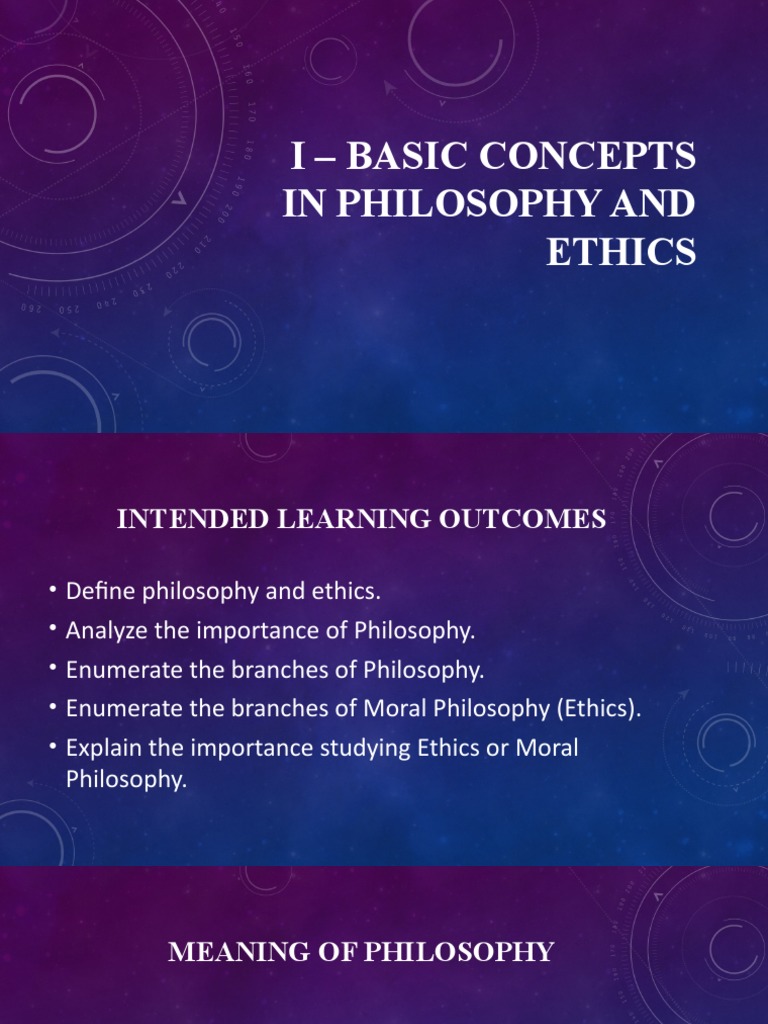 Intro to Philosophy & Ethics | PDF | Knowledge | Existence