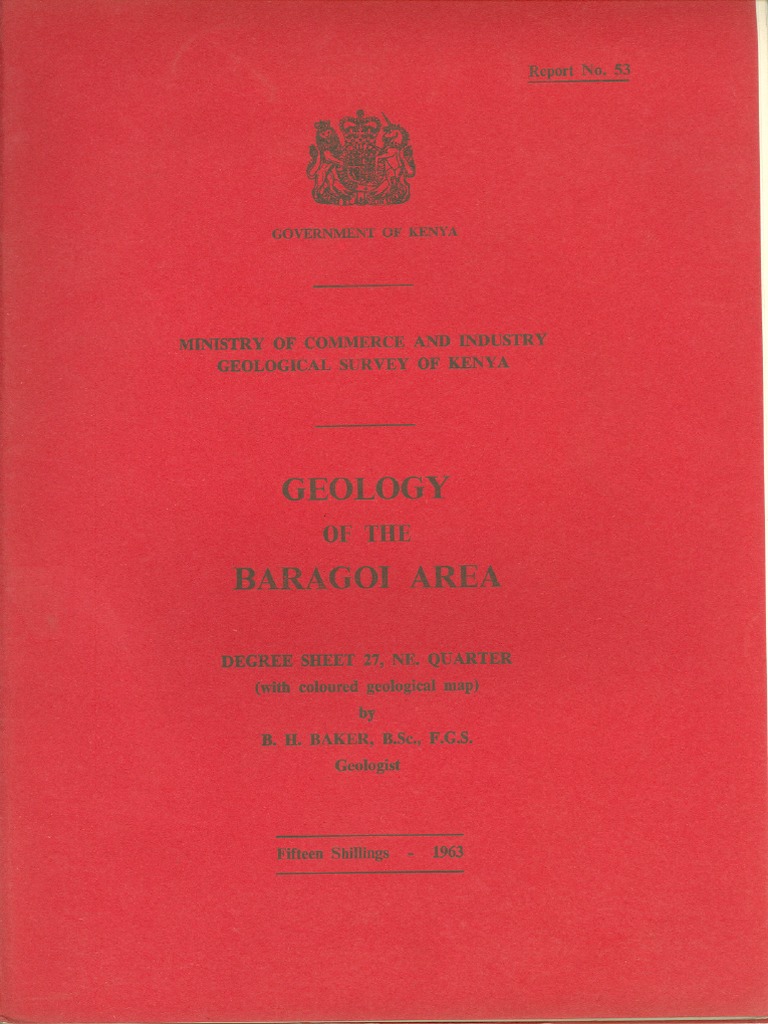 Geology+of+the+Baragoi+Area | PDF | Minerals | Geology