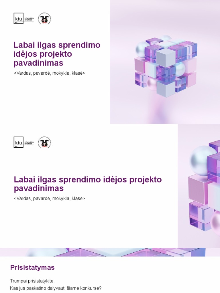 Skaidrių Šablonas | PDF