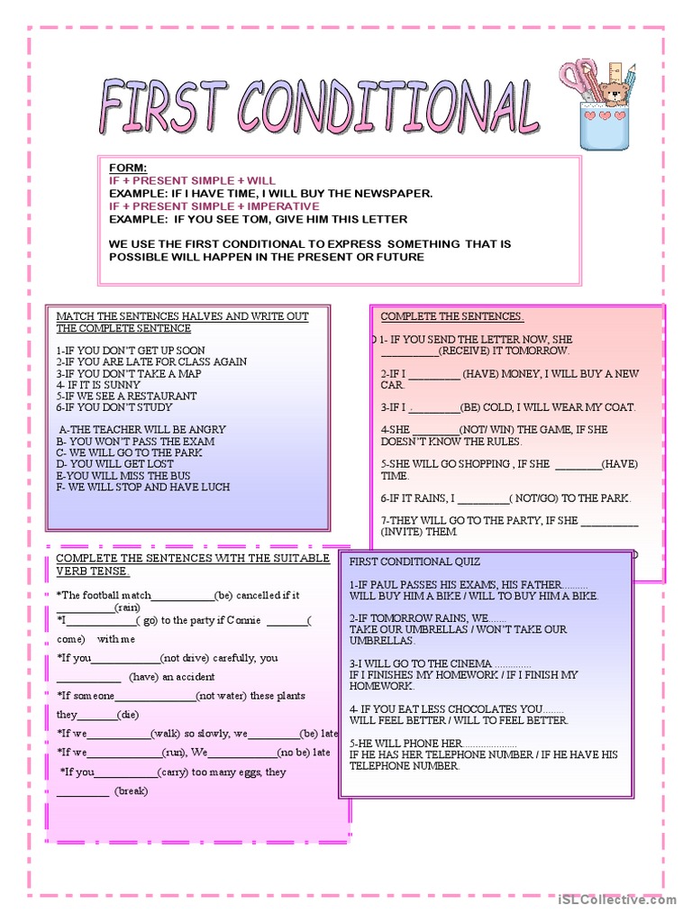 First Conditional | PDF | Language Families | Languages