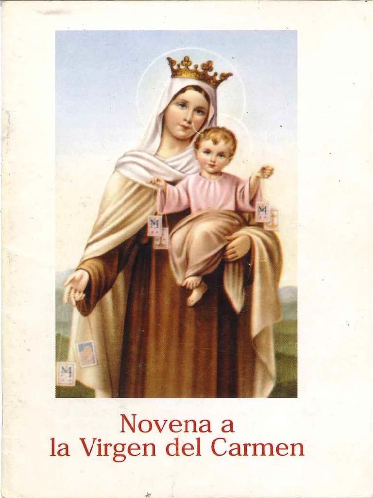Novena A La Virgen Del Carmen | PDF