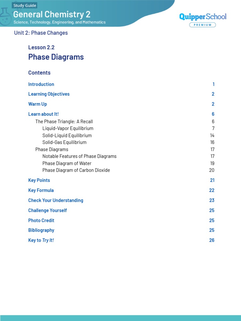 CHM2 Q3 0202 Phase Diagrams | PDF | Phase (Matter) | Evaporation