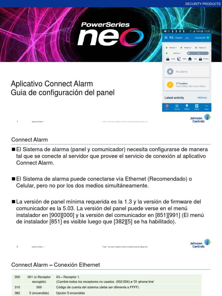 Connect Alarm - Resumido para Clientes | PDF | Aplicación movil | Ios