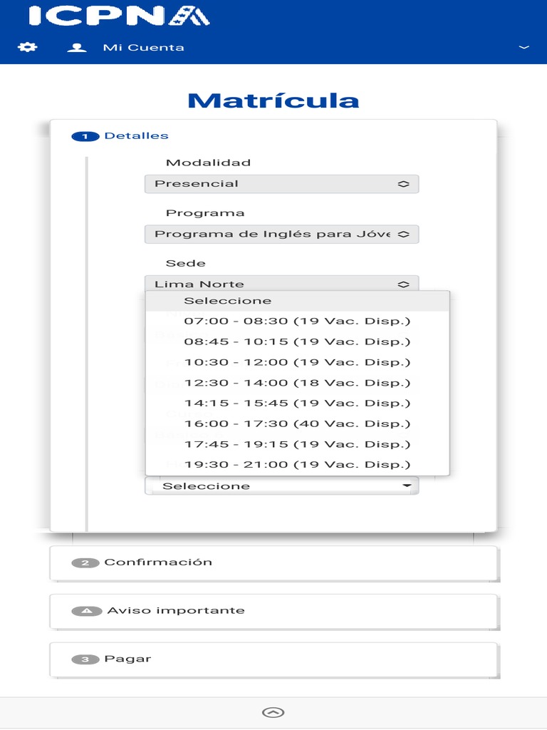 ICPNA | PDF