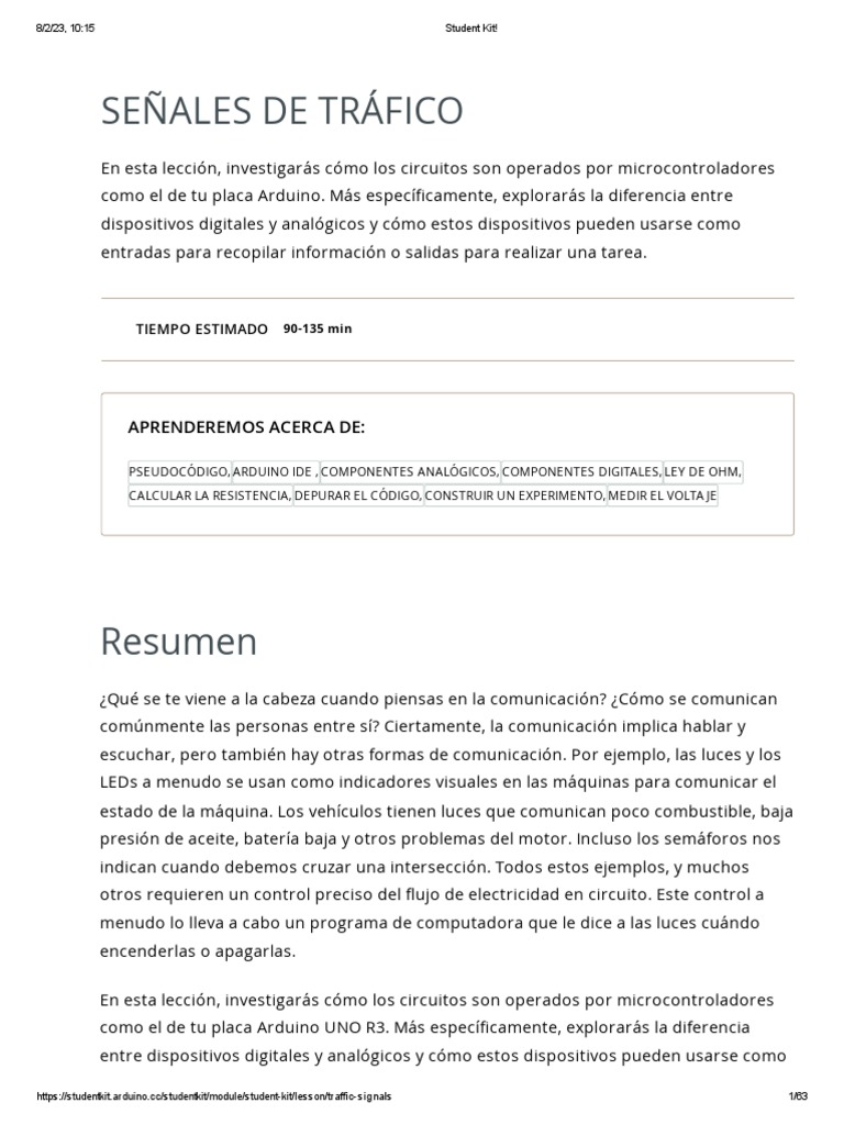 Arduino Leccion 3 | PDF | Arduino | Programación