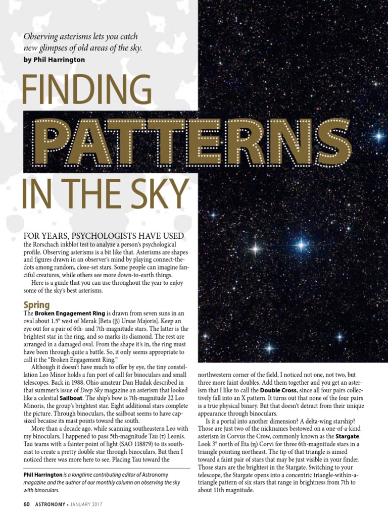 Asterismos Famosos Observacion Phil Harrington | Download Free PDF ...