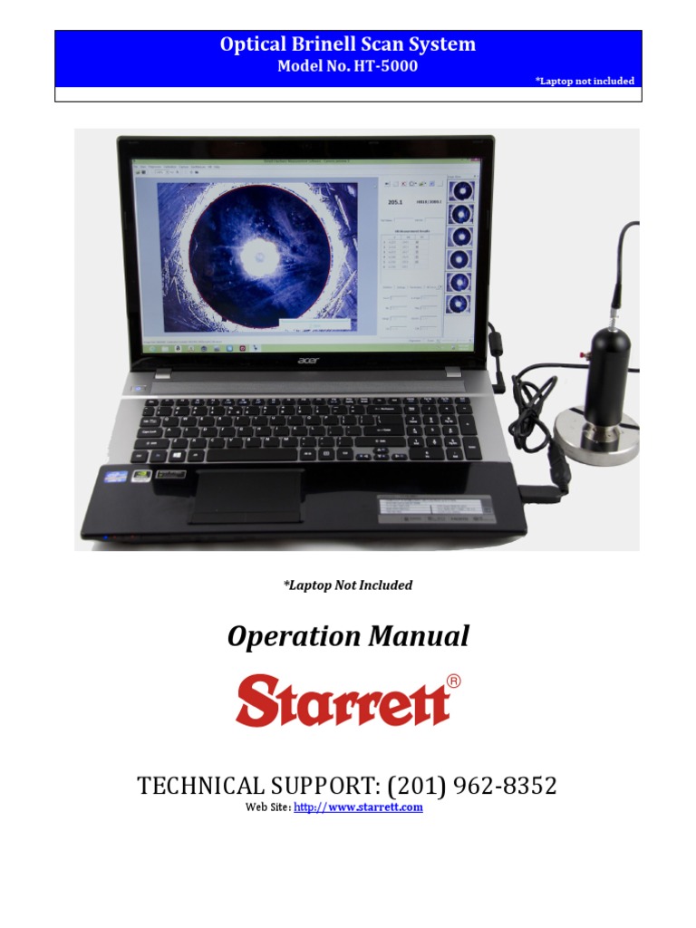 Starrett HT-5000 | Download Free PDF | Camera | Computing
