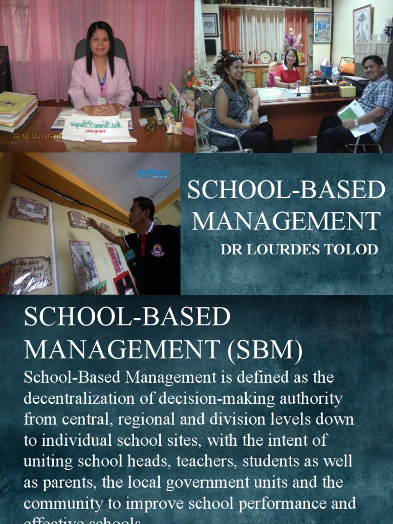 1 School Based Management | PDF | Governance | Educational Assessment