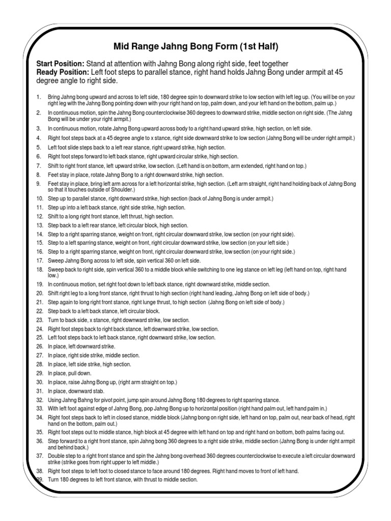 ATA Jahng Bong Form | PDF