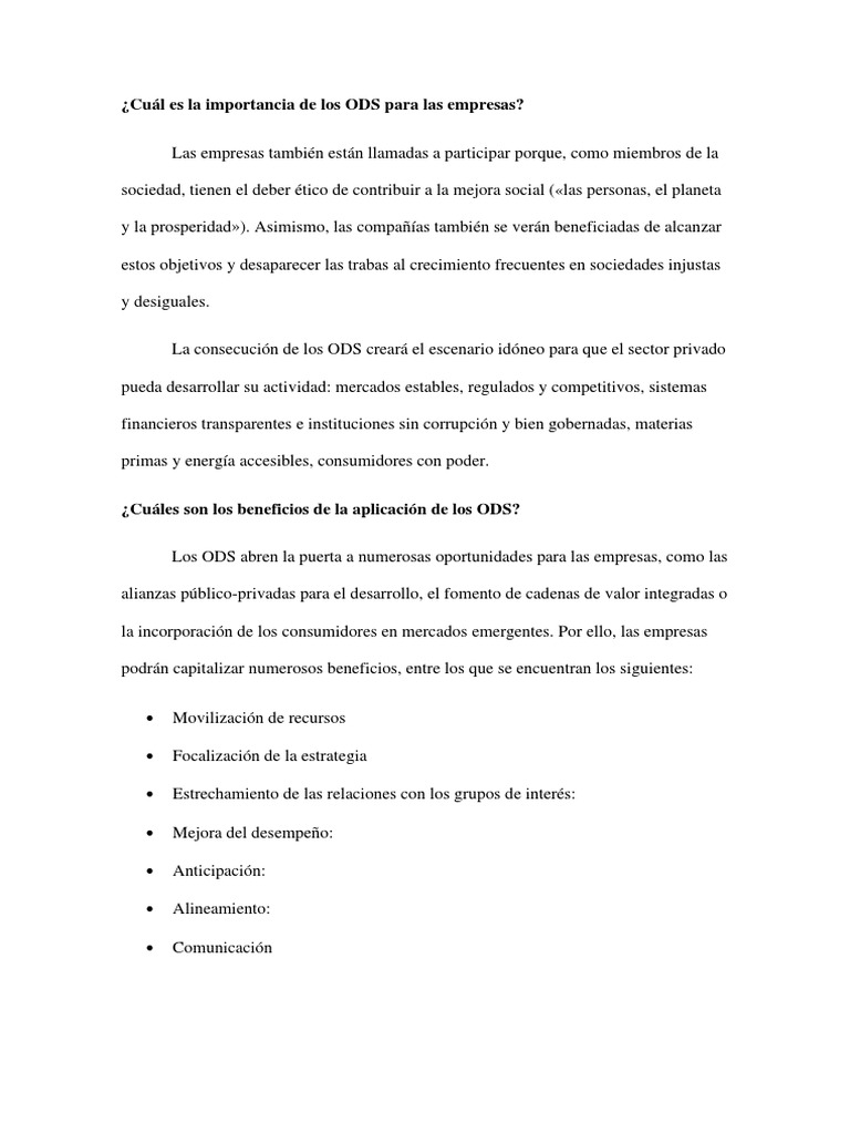 Preguntas Poderosas ODS | PDF | Sustentabilidad | Economias