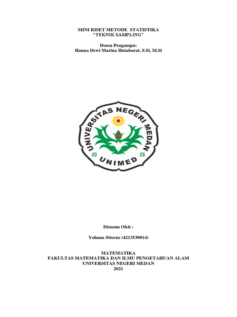 Mini - Riset Metode Statistika | PDF