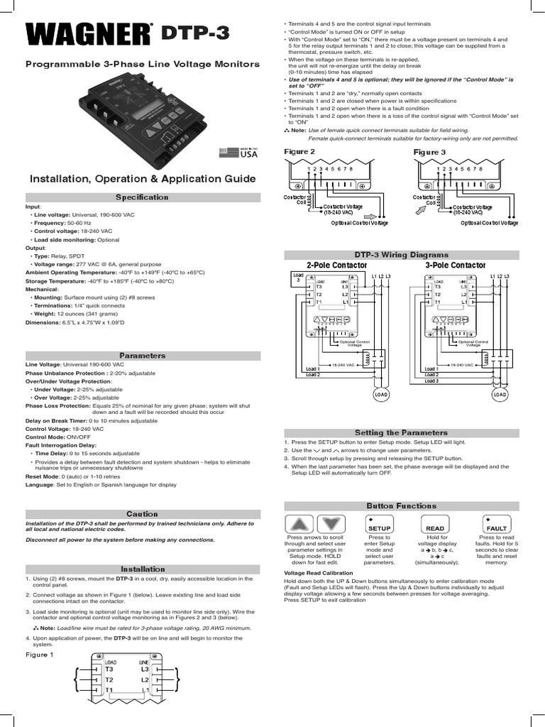 DTP3 Wagner | Download Free PDF | Relay | Alternating Current