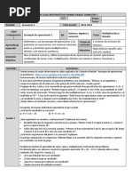 Mandala de Sumas y Restas Algebraicas | PDF