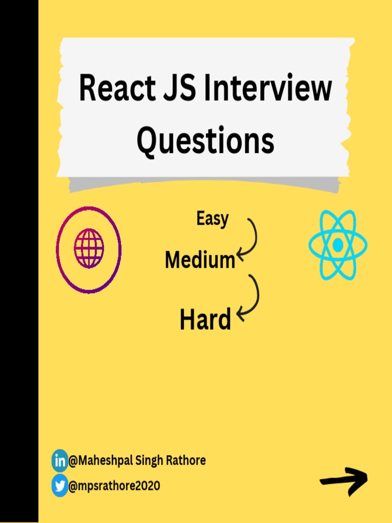 React Js Interview Questions Pdf Computer Science Computing 