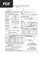 WPS Matrix | PDF | Pipe (Fluid Conveyance) | Welding