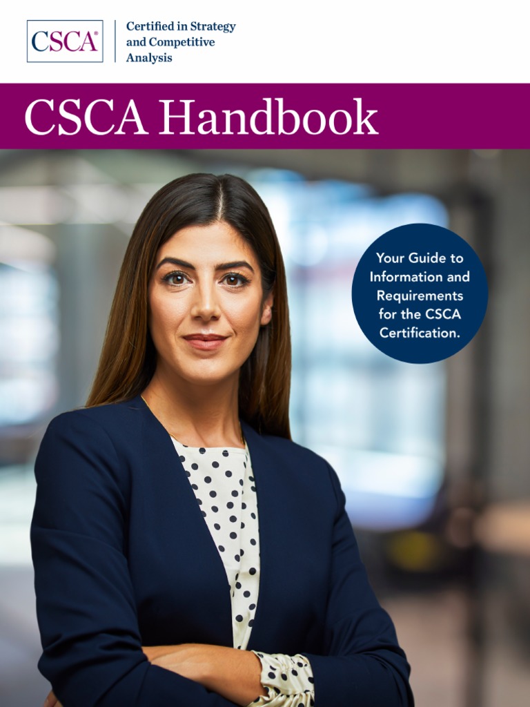CSCA Handbook With Cover 1-17-2023 | PDF | Identity Document | Business