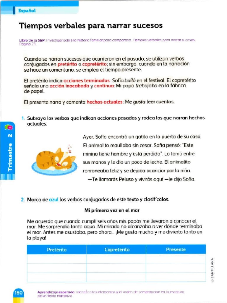 [Template] Tiempos verbales | PDF | Lingüística | Gramática