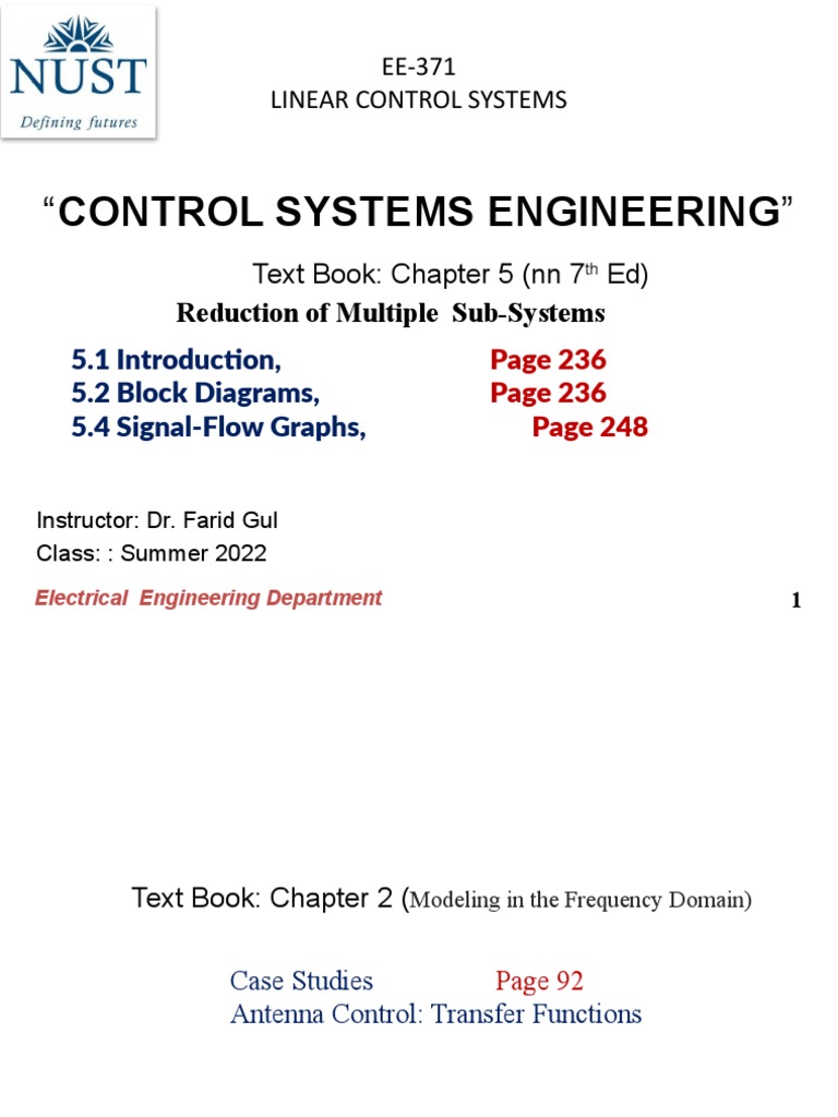 Chapter 5 Reduction of Multiple Subsystems | PDF | Signal Processing | Mathematics