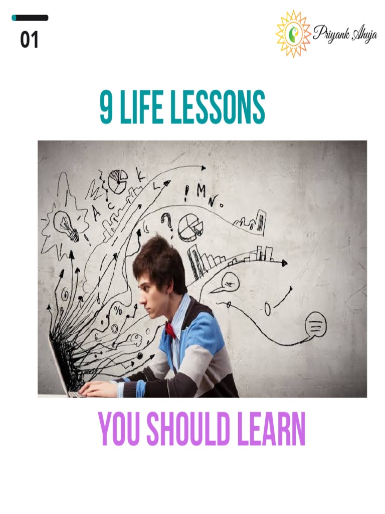 9 Life Lessons You Should Learn | PDF | Career & Growth | Self-Improvement