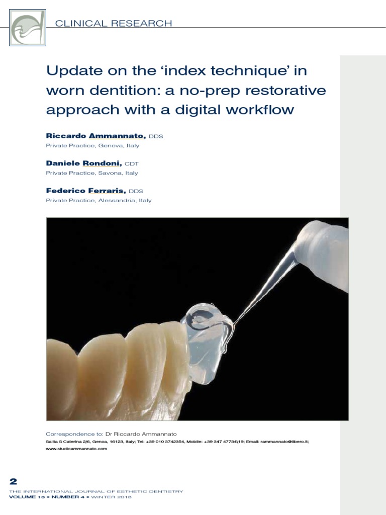 Digital Workflow | PDF | Tooth Enamel | Dentistry