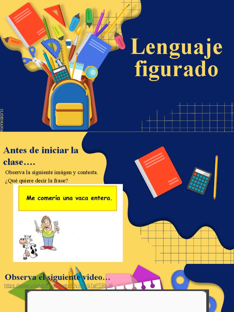 LENGUA Lenguaje Figurado | PDF | Ciencia cognitiva | Cognición