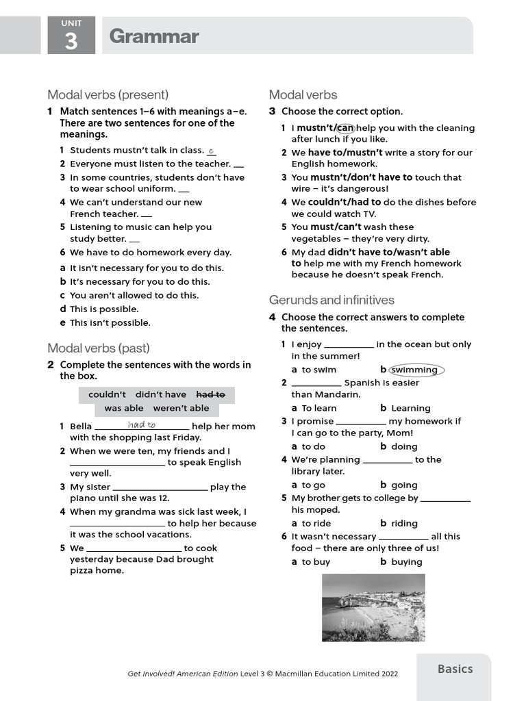 Grammar Basics U3 | PDF | Linguistic Typology | Linguistics