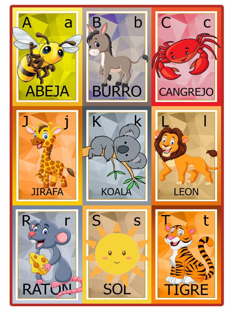 Abecedario Animales PDF | PDF