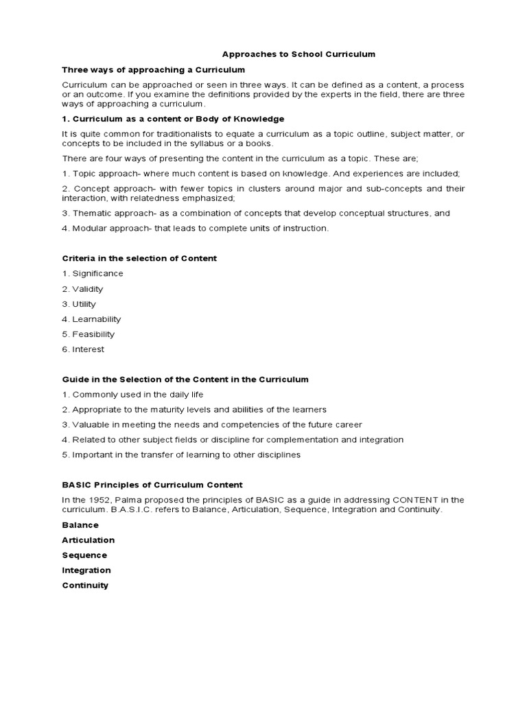 Educ 302 | PDF | Curriculum | Learning