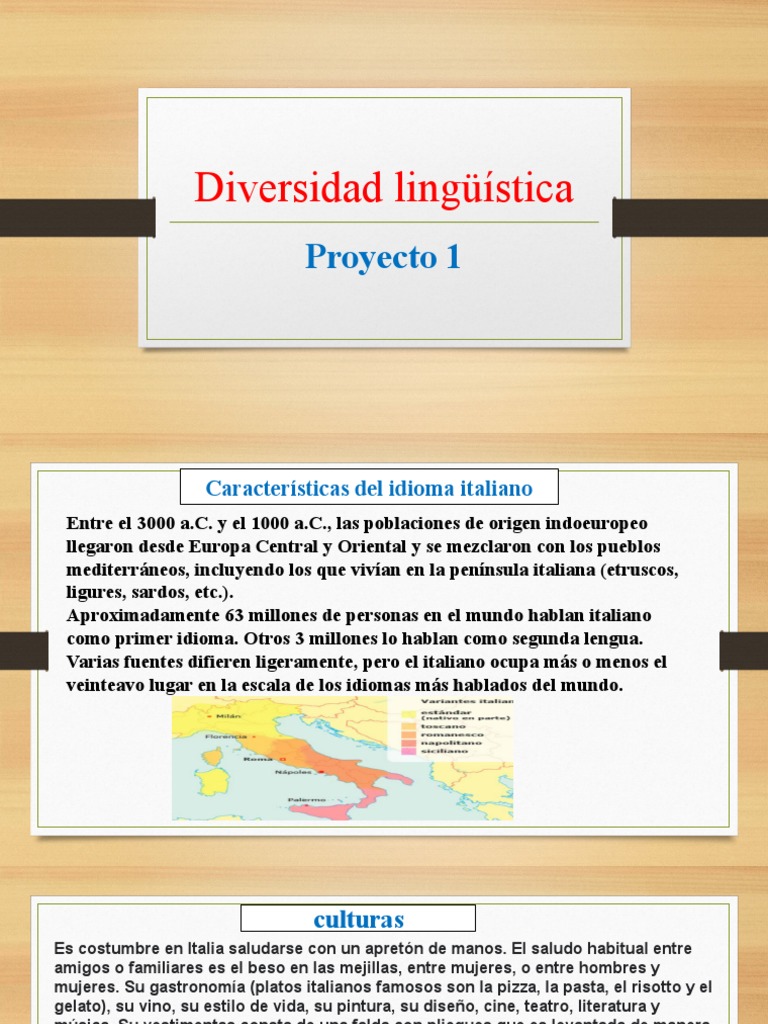 Diversidad Lingüística | PDF