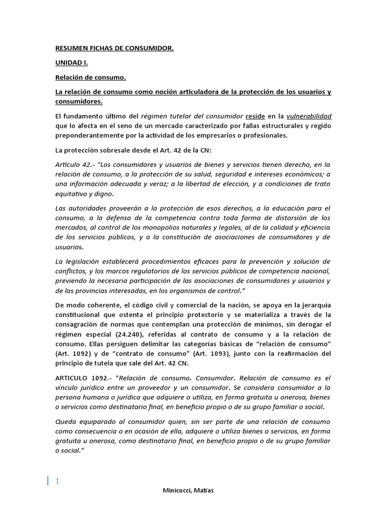 Resumen Completo Consumidor | PDF | Los consumidores | Publicidad