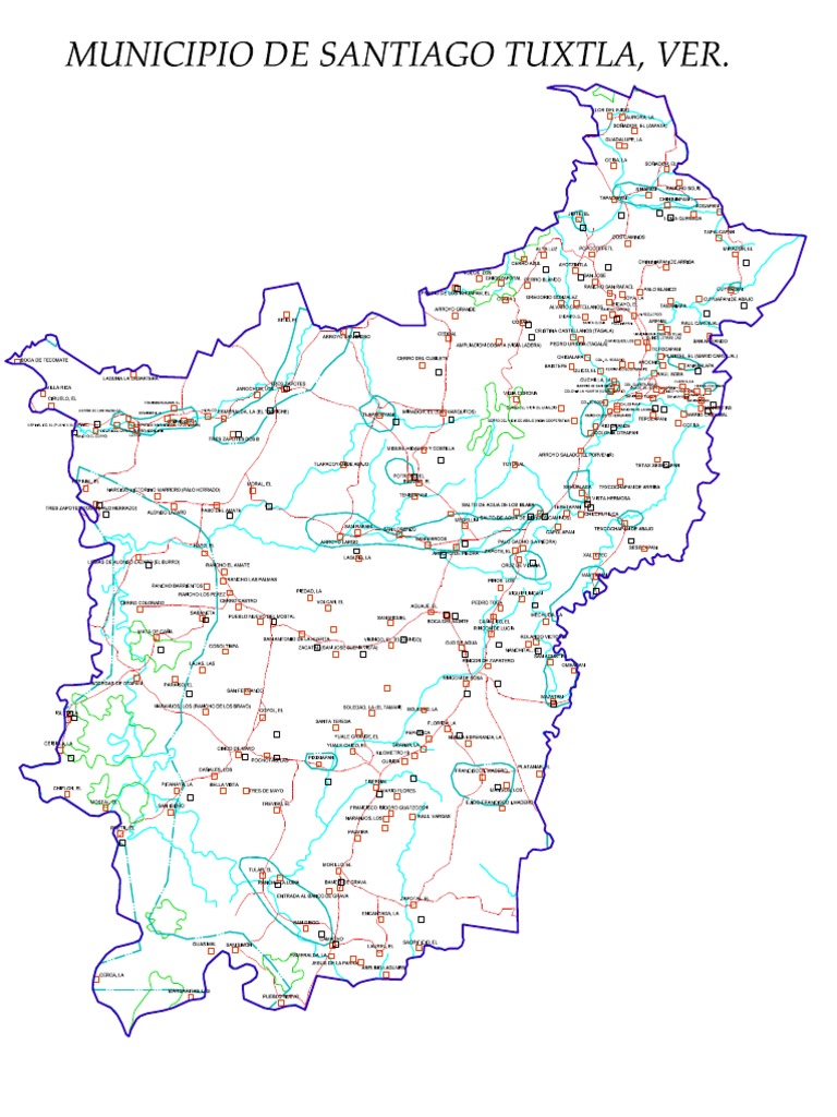 Cartografia De Santiago Tuxtla Pdf