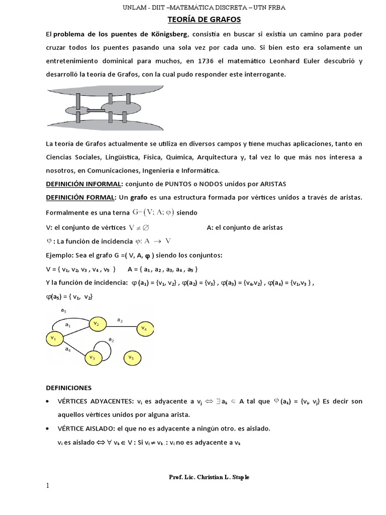 Grafos y Arboles | PDF | Teoría de grafos | Matriz (Matemáticas) Grafos y Arboles | PDF | Teoría de grafos | Matriz (Matemáticas)