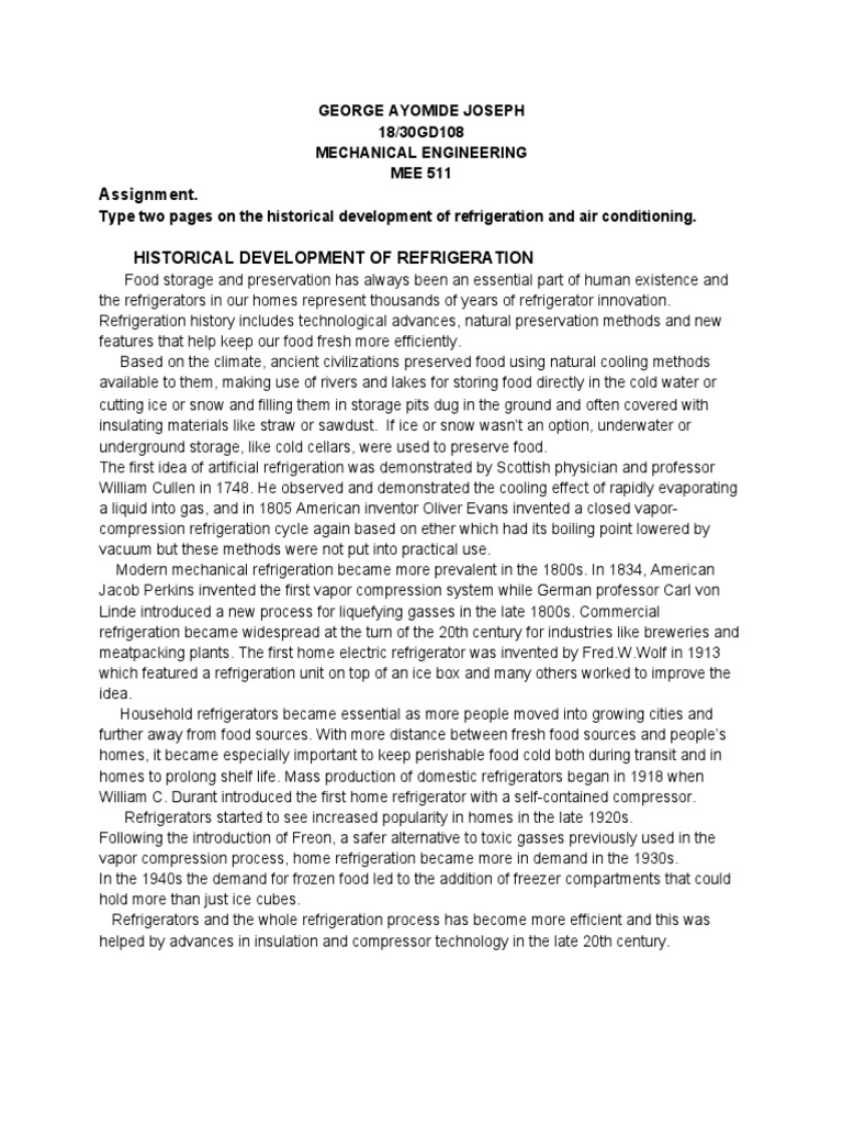 Mee 551 | PDF | Air Conditioning | Refrigerator