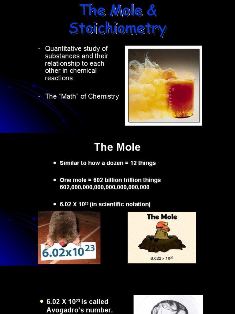 Mole - Chapter 9 | PDF | Mole (Unit) | Molecules