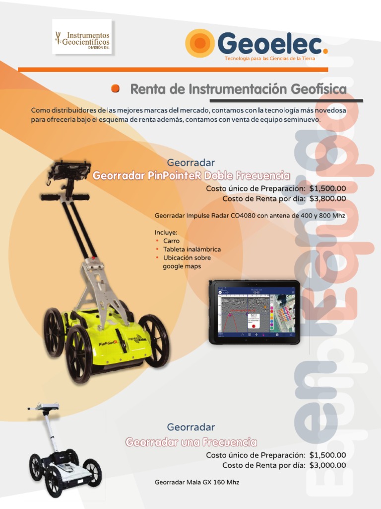 GEOELEC - Equipo en Renta - 2023-Ene | PDF