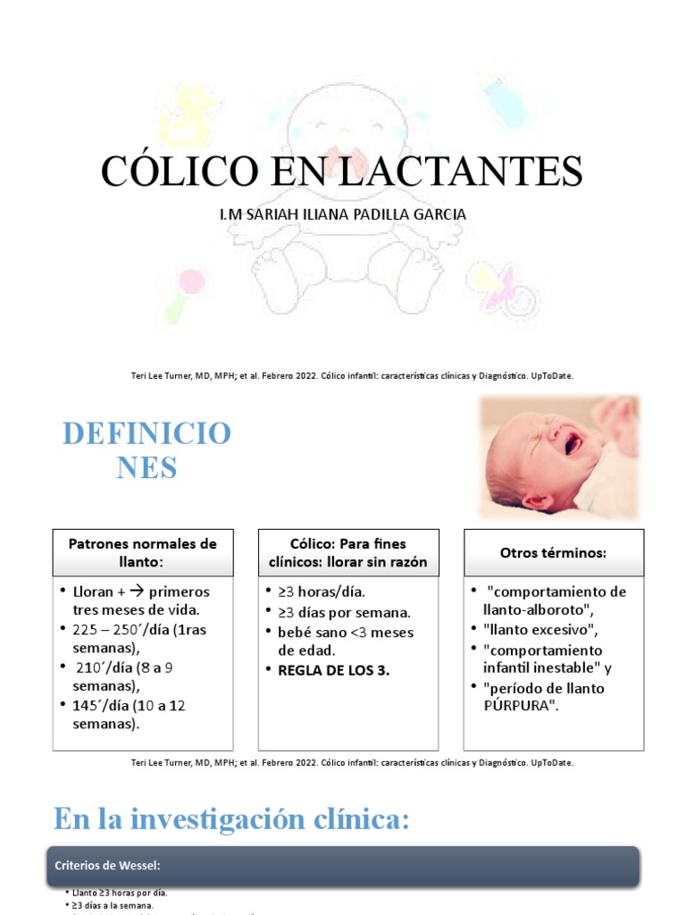 Cólico en Lactantes | PDF | Amamantamiento | Medicina CLINICA