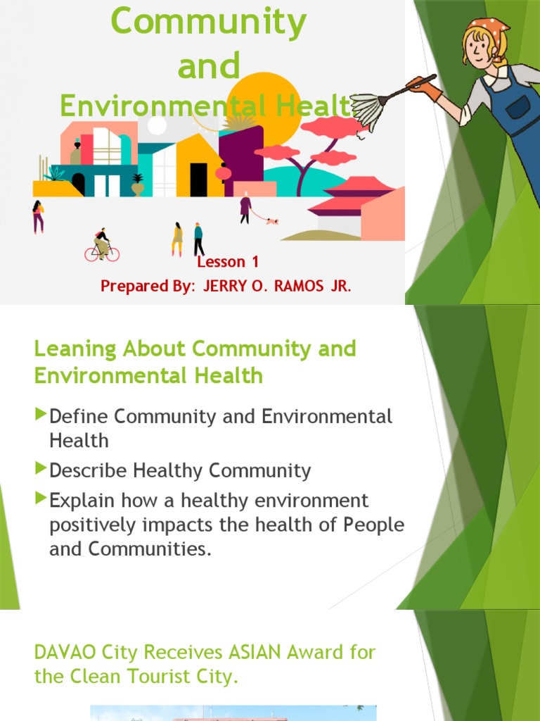 Week 1 Lesson 1. Community and Environmental Health | PDF | Water ...