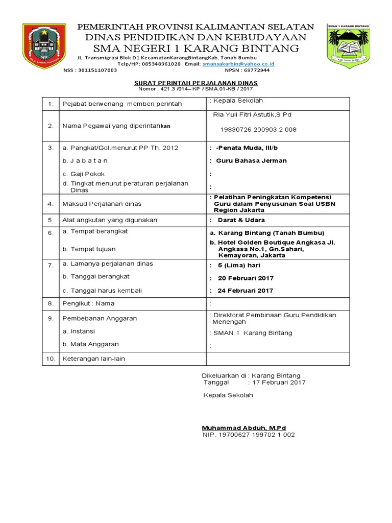 SPPD Guru - Staf | PDF