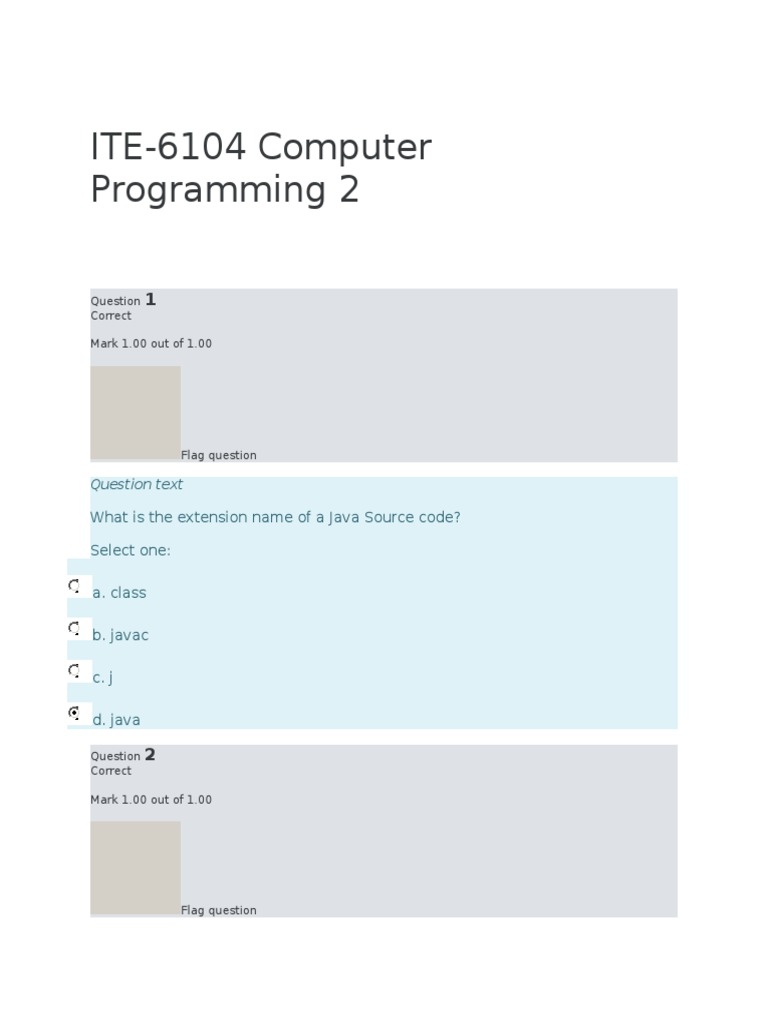 Com Prog Ii 1 Pdf Java Programming Language C Programming 4087