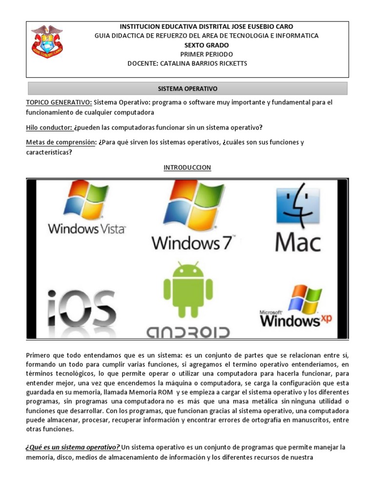 6°guia Refuerzo | PDF | Microsoft Windows | Archivo de computadora