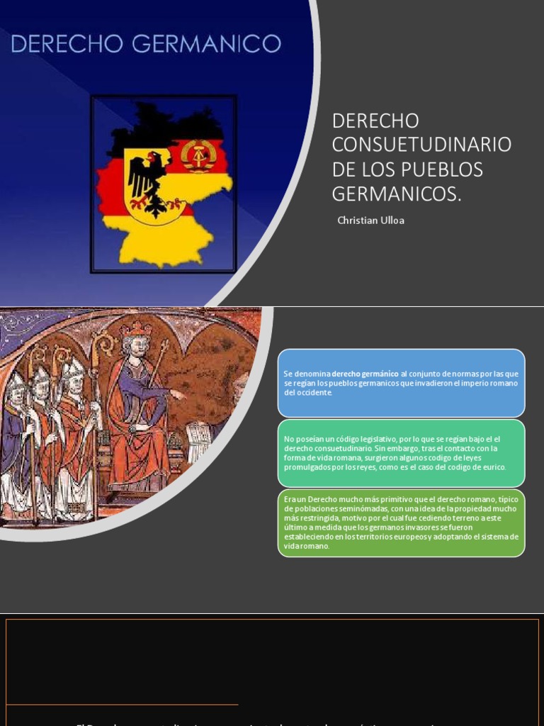 Derecho Germanico | PDF | Justicia | Crimen y violencia