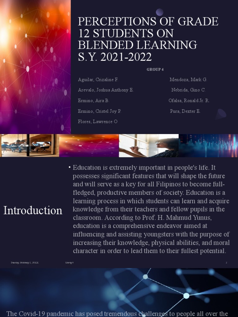 Grade 12 Students' Views on Blended Learning | PDF | Distance Education ...