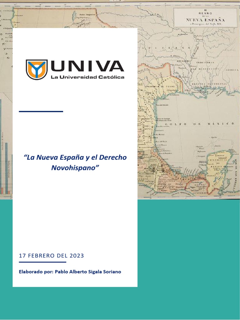 La Nueva España y El Derecho Novohispano | PDF | Nueva españa | Legislación